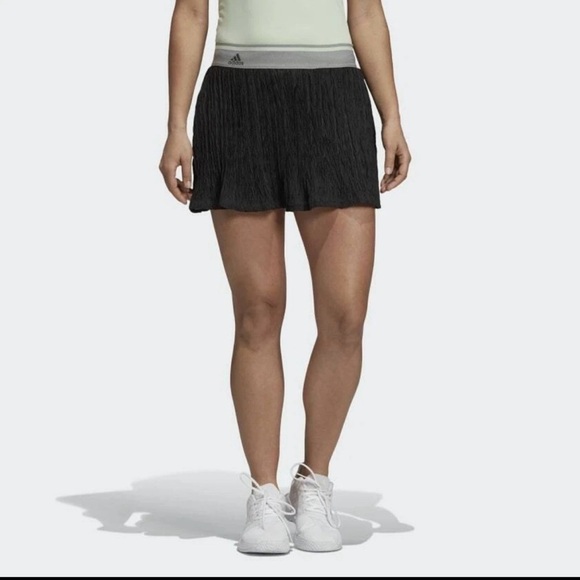 adidas | Skirts | Adidas Womens Tennis Matchcode Black Skirt Dz2379 ...